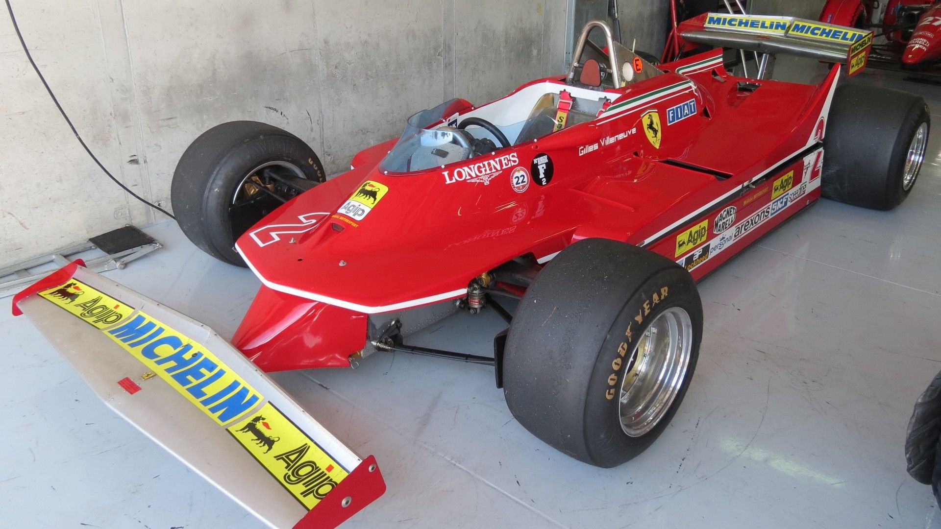 De Ferrari 312 T5 van Gilles Villeneuve fascineert opnieuw: foto's