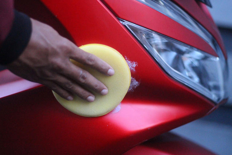 Begini Cara Yang Benar Merawat Motor Cat Doff, Ngasal Bisa Pitak