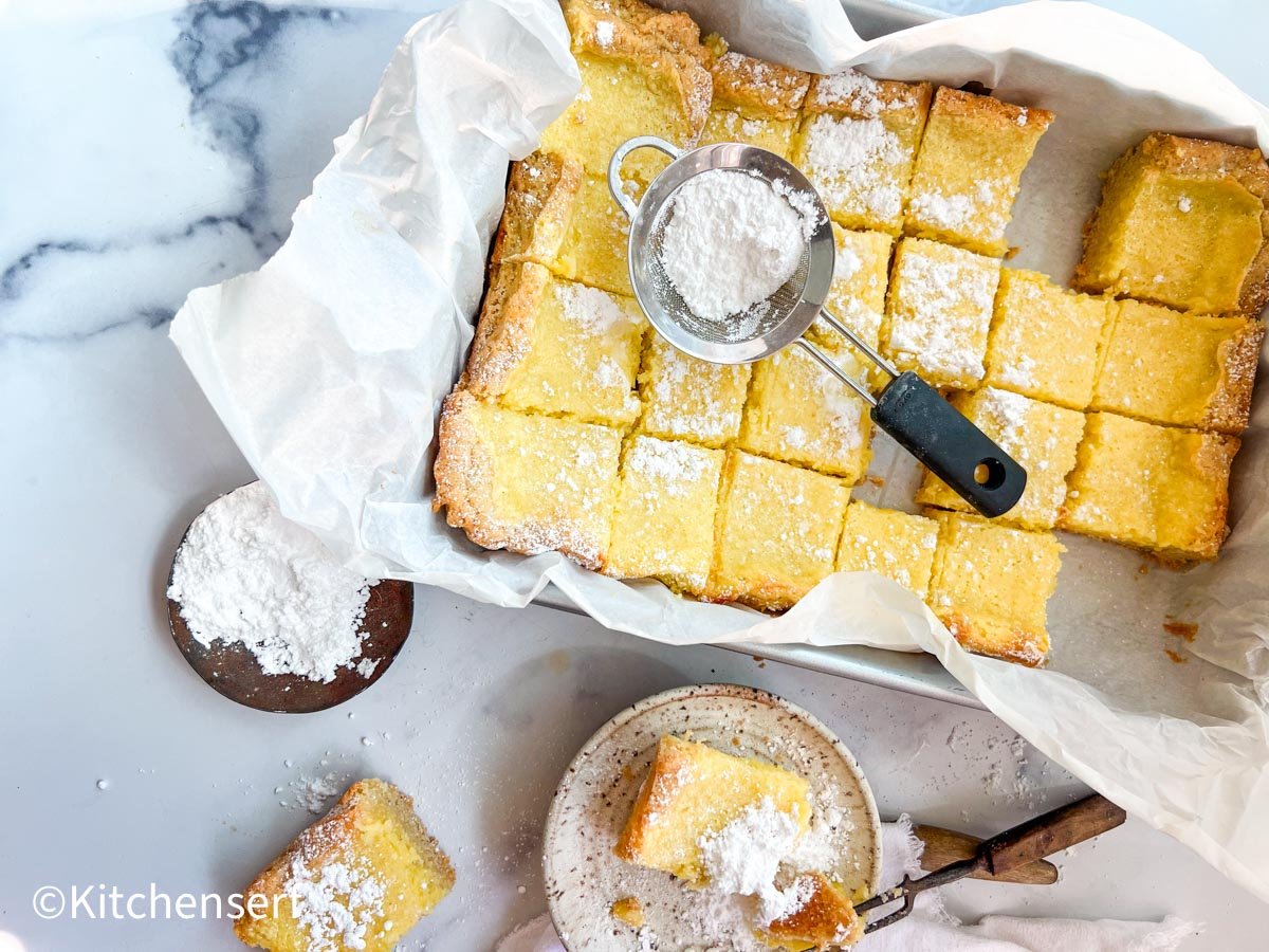Gooey Butter Cake From Scratch