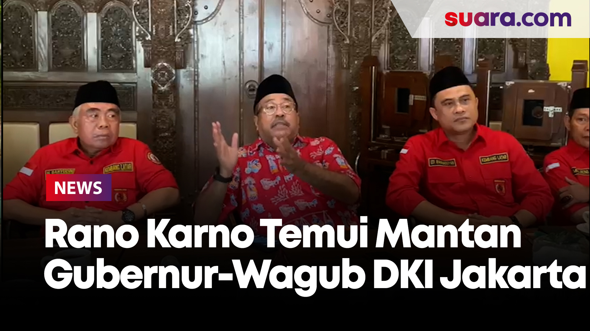 Rano Karno Beberkan Alasan Dirinya Dan Pramono Temui Mantan Gubernur ... Rano Karno Beberkan Alasan Dirinya Dan Pramono Temui Mantan Gubernur ...