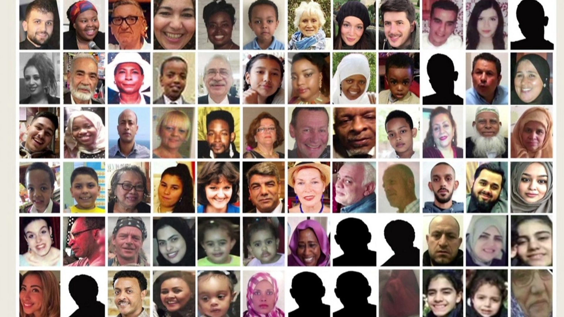 Grenfell victims' names read out as inquiry concludes Grenfell victims' names read out as inquiry concludes