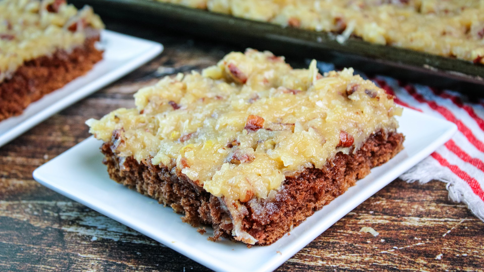 Light And Fluffy, This From-scratch German Chocolate Sheet Cake Has ...