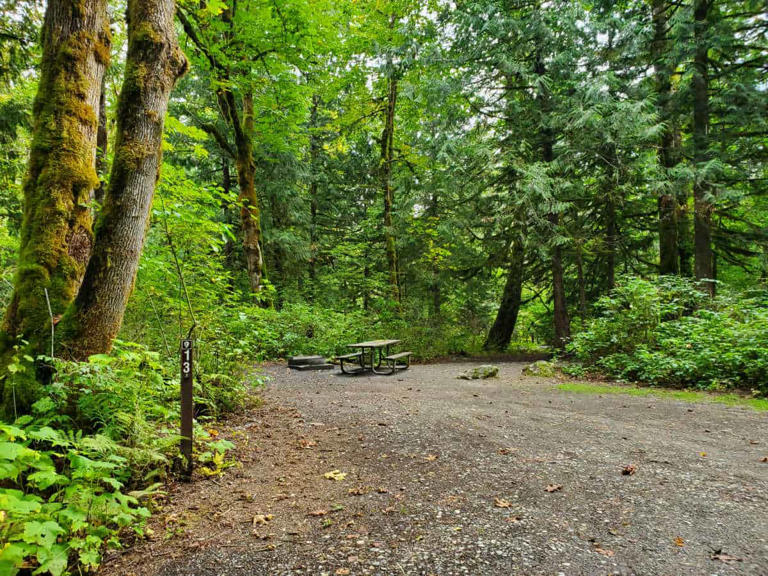 Goodell Creek Campground in breathtaking North Cascades National Park
