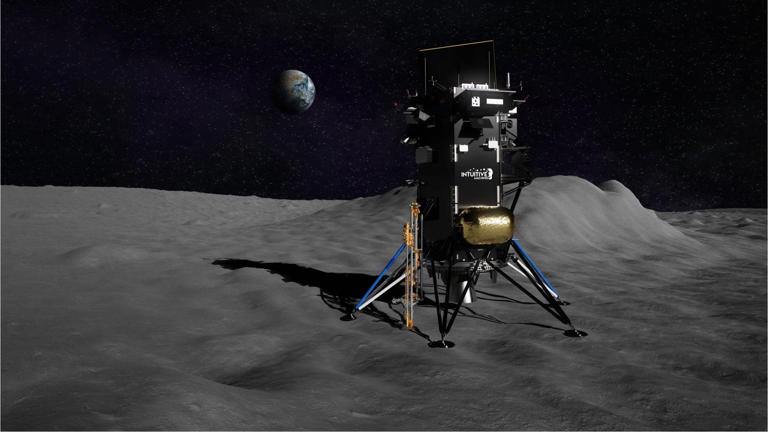 Crater-diving hopper 'Gracie' will launch to the moon aboard private Athena lander this month