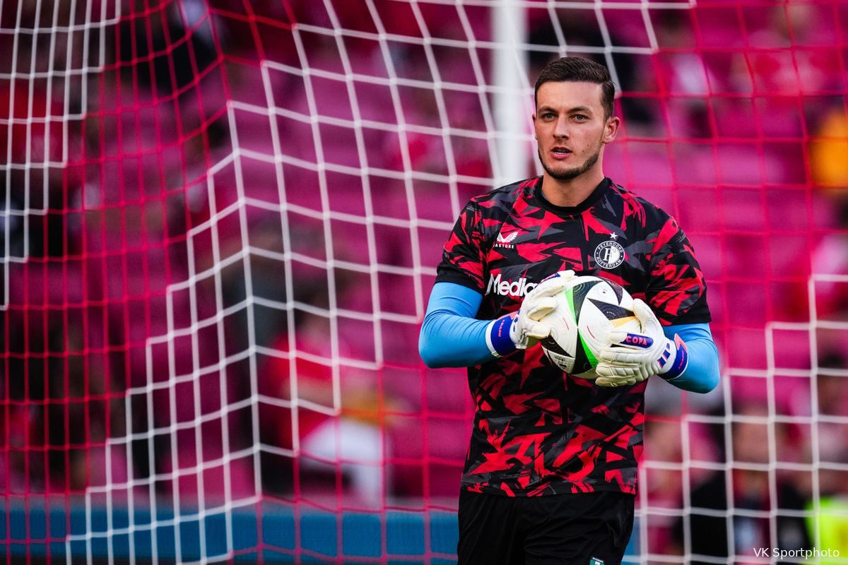 Justin Bijlow keert terug onder de lat bij Feyenoord Justin Bijlow keert terug onder de lat bij Feyenoord