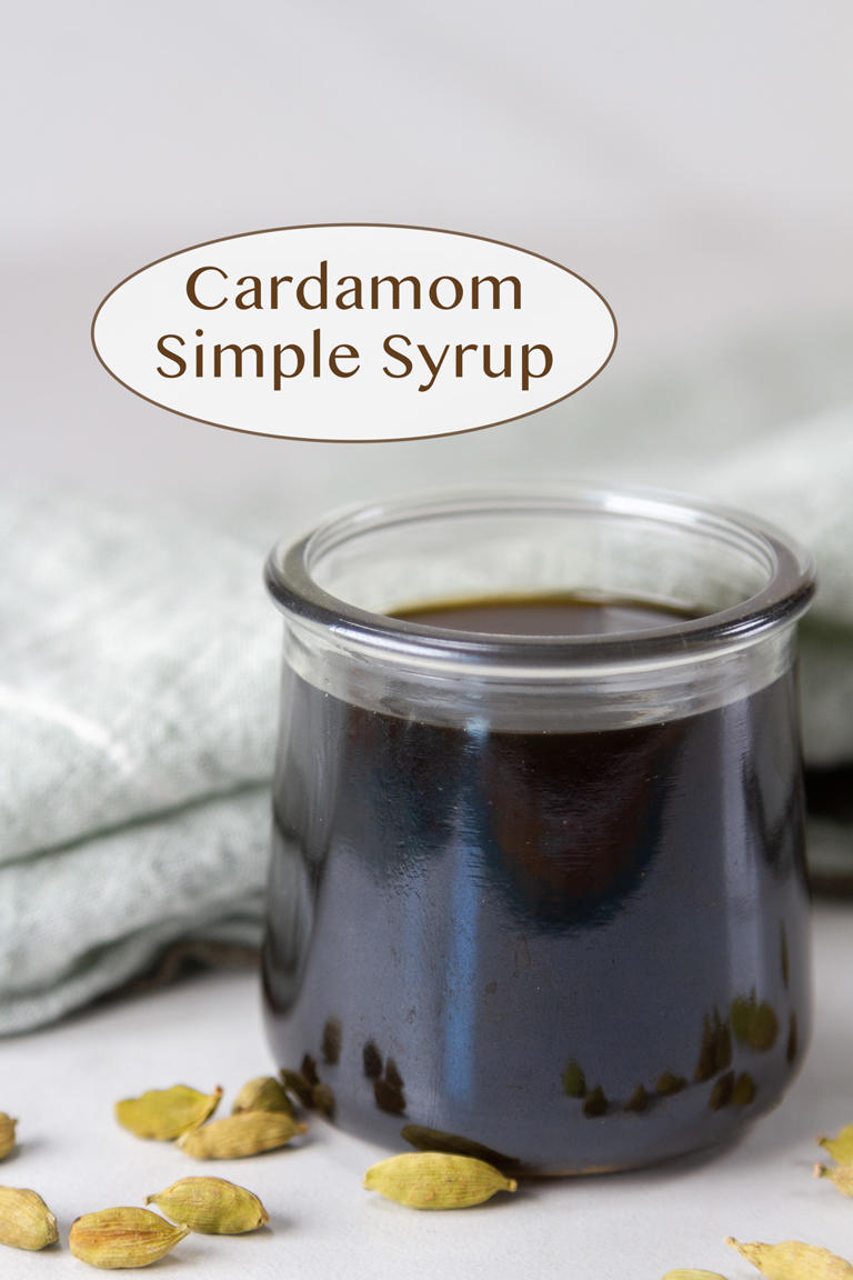 Cardamom Simple Syrup