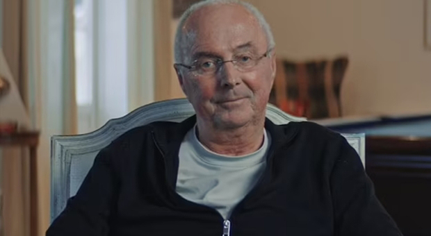 Sven-Goran Eriksson, l'addio commovente dell'ex allenatore nel ... Sven-Goran Eriksson, l'addio commovente dell'ex allenatore nel ...