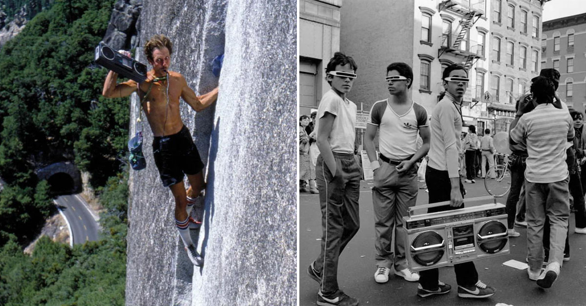 25 Old School '80s Photos of People and their Boomboxes