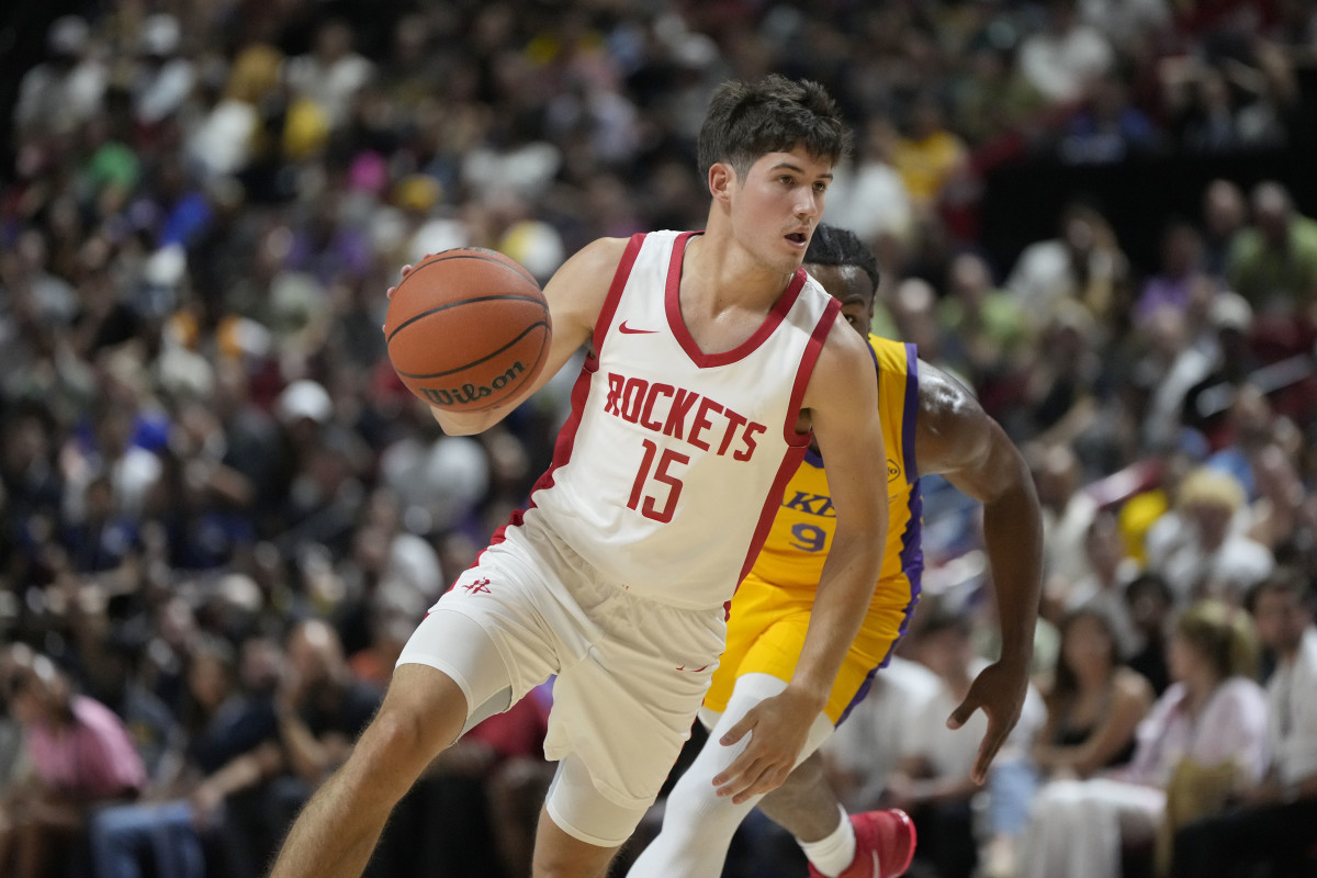 Houston Rockets Reed Sheppard has career night