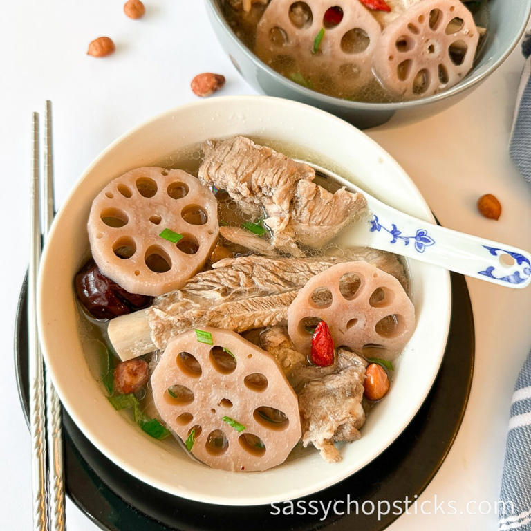 Lotus Root Soup Recipe A Traditional Healing Soup