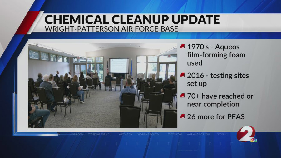Wright-Patterson AFB releases update on ‘forever’ chemical cleanup Wright-Patterson AFB releases update on ‘forever’ chemical cleanup