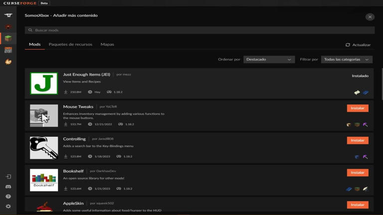 Los 10 mejores mods para instalar en Minecraft (Actualizado 2024) Los 10 mejores mods para instalar en Minecraft (Actualizado 2024)