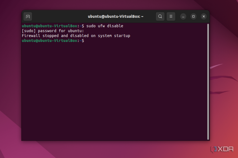 How to disable Ubuntu Firewall