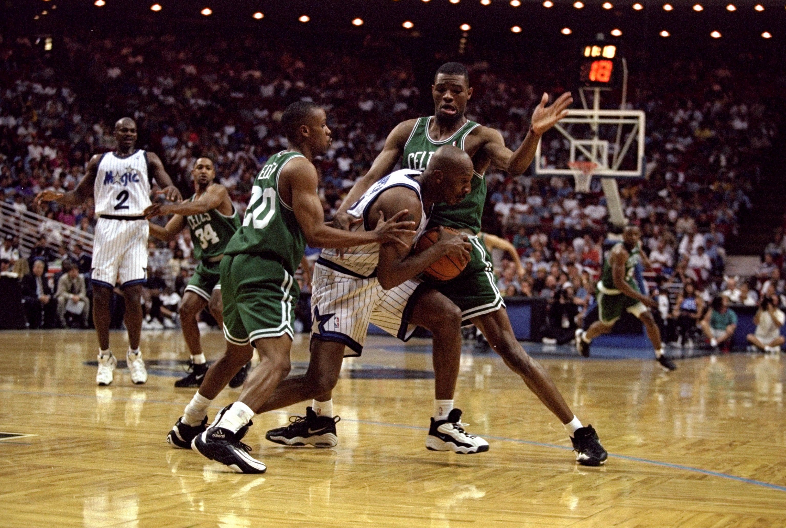 Boston Celtics jersey history No. 20 - Tyus Edney (1997-98)