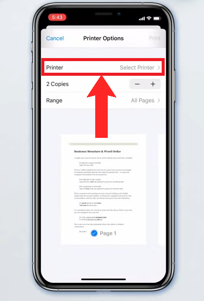 How to Print Something from Your Phone Wirelessly?