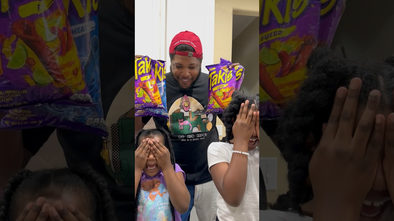 Dad fools kids in Yes or No challenge prank