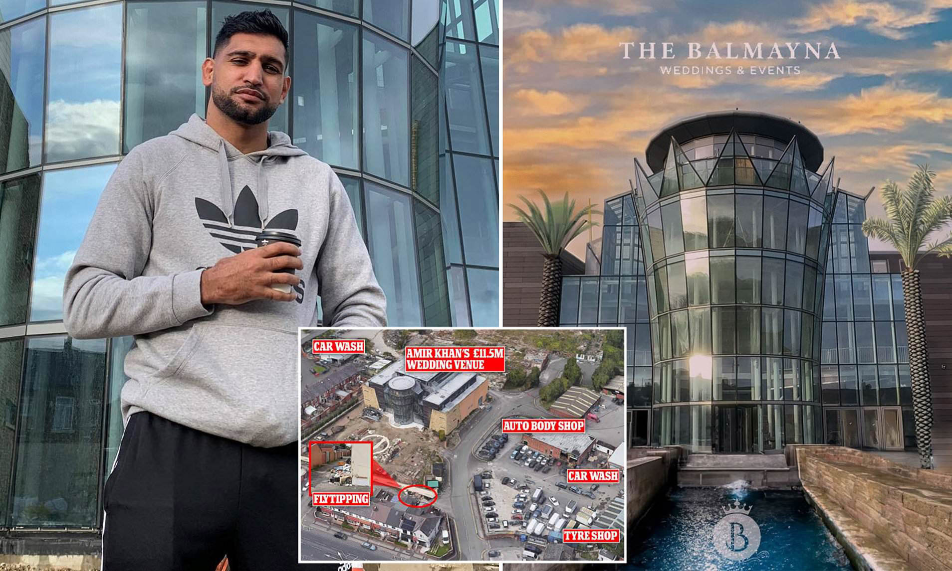 Amir Khan puts his luxury wedding venue up for SALE for £12.5m after ... Amir Khan puts his luxury wedding venue up for SALE for £12.5m after ...