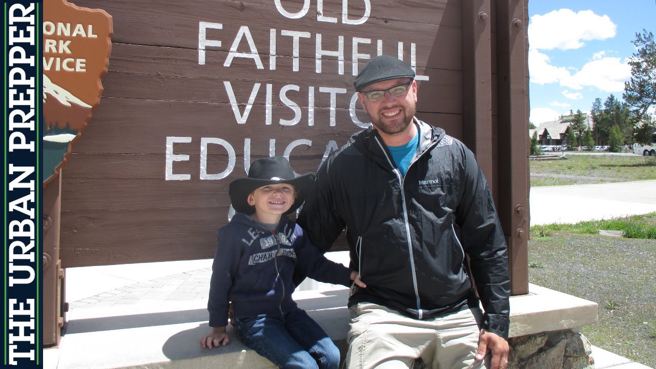 Prepping and traveling during a family road trip to Yellowstone