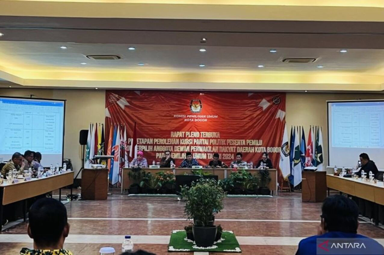 KPU Kota Bogor Tetapkan 50 Anggota DPRD Terpilih Periode 2024-2029 KPU Kota Bogor Tetapkan 50 Anggota DPRD Terpilih Periode 2024-2029