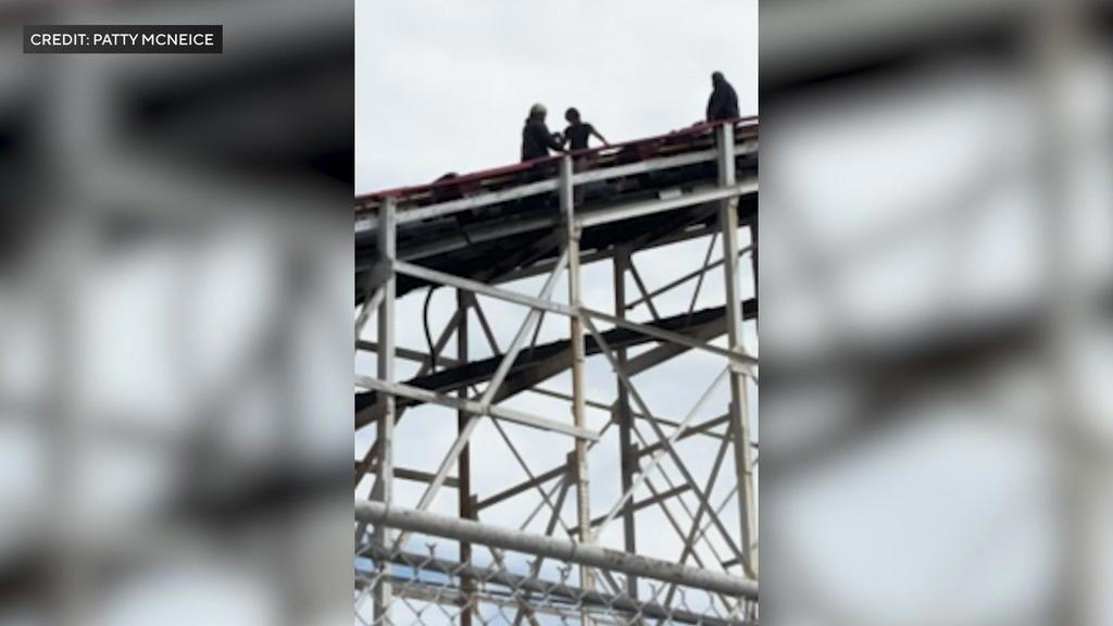 Video shows child being rescued from Cyclone ride at Coney Island's ... Video shows child being rescued from Cyclone ride at Coney Island's ...