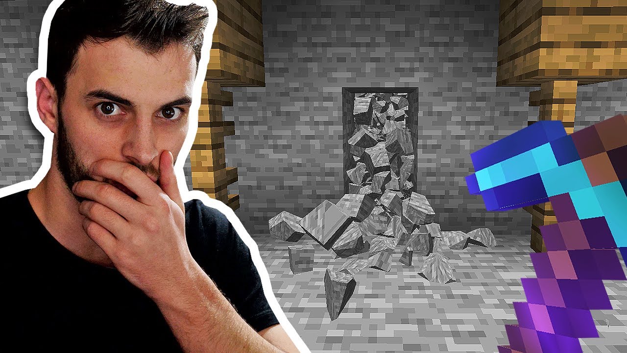 Minecraft hardcore, but it has realistic physics mode