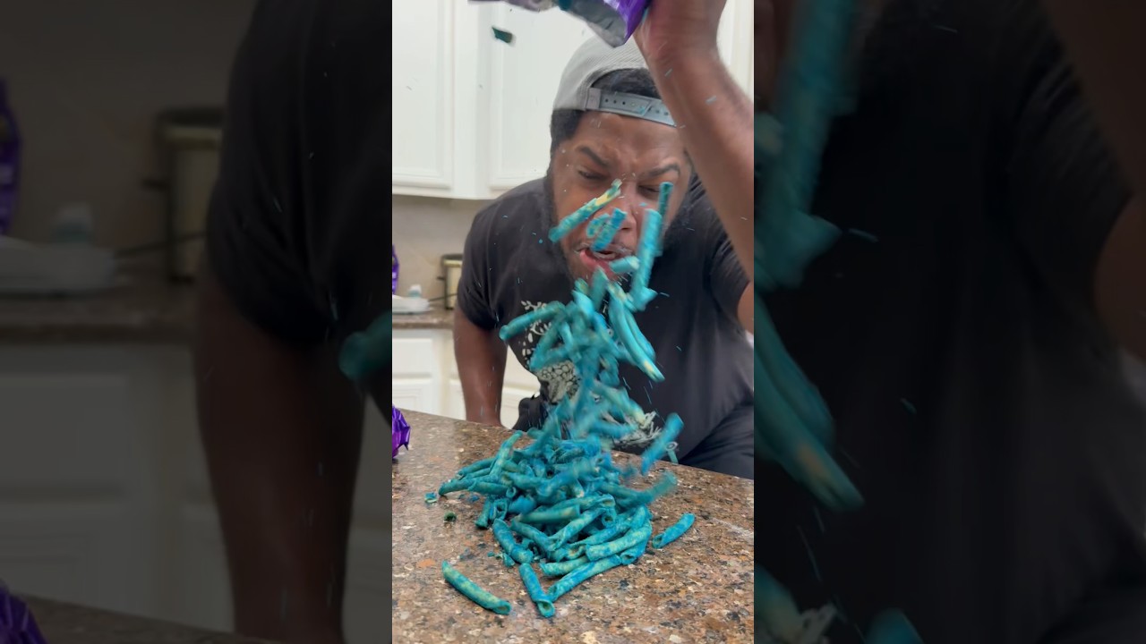 Dad Destroys Takis with Shoe in Hilarious Mishap