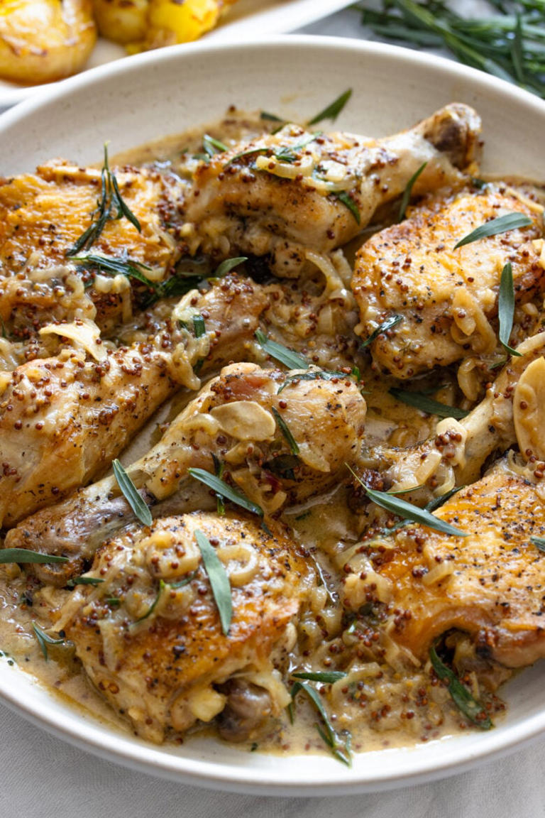 Creamy Mustard Chicken – Irresistibly Delicious!