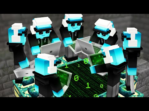 Minecraft but Hackers beat the game for me