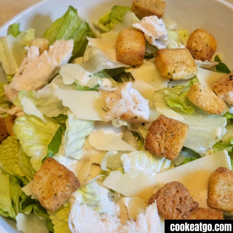 How To Make Chicken Caesar Salad!