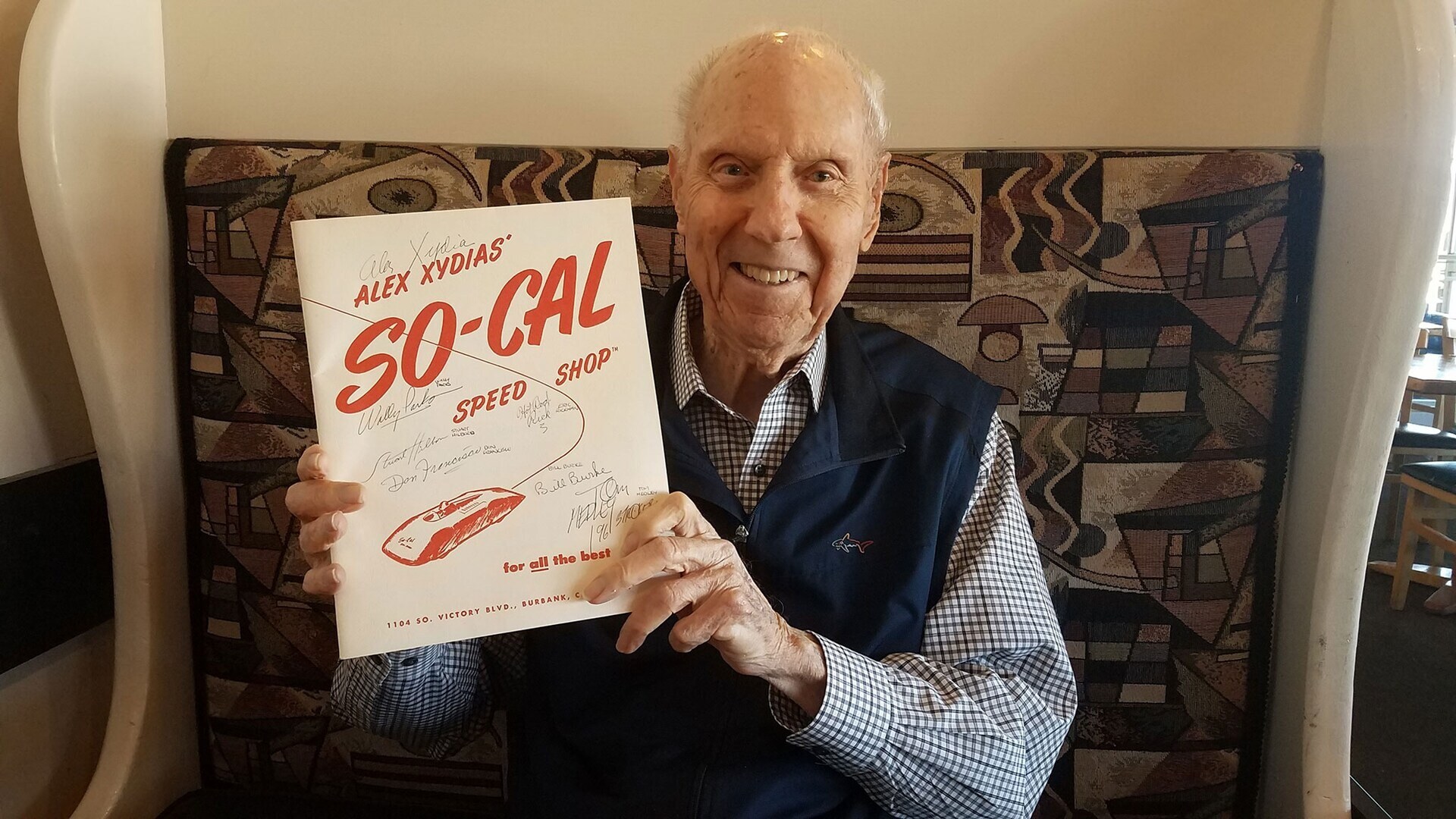 Alex Xydias, Hot Rodding Icon, Dies at 102 Years Old