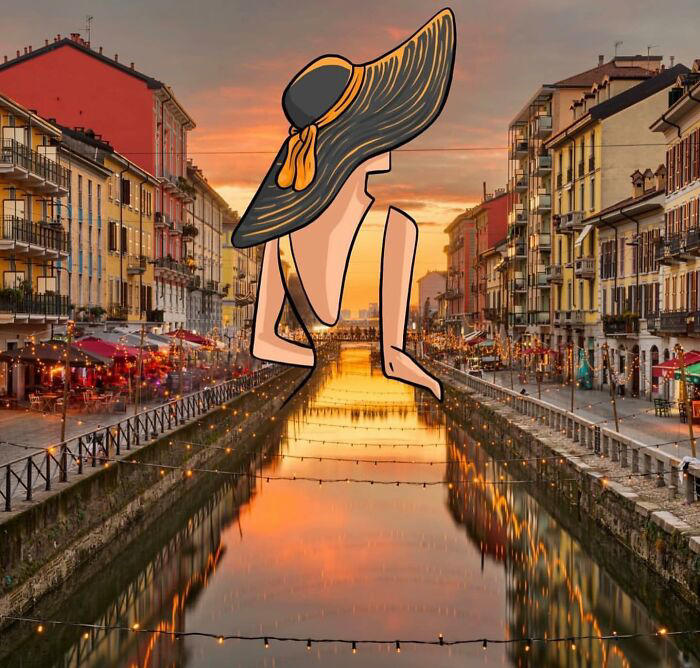 50 Clever Illustrations From Artist Who Turns Famous Architecture And ...