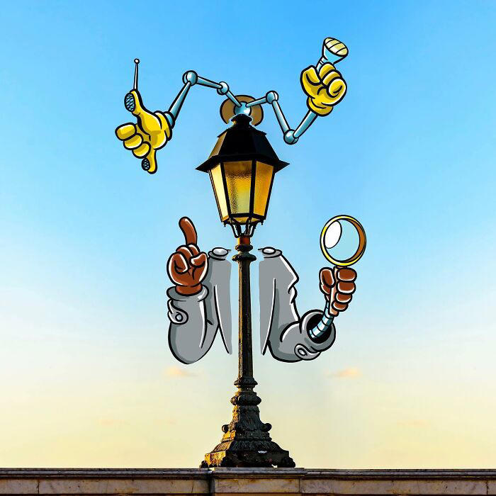 50 Clever Illustrations From Artist Who Turns Famous Architecture And ...