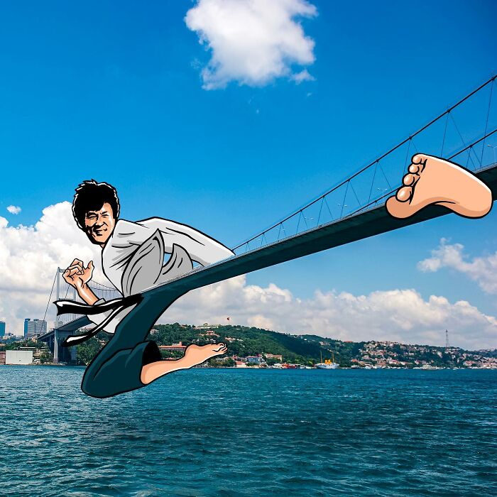 45 Clever Illustrations From Artist Who Turns Famous Building And ...