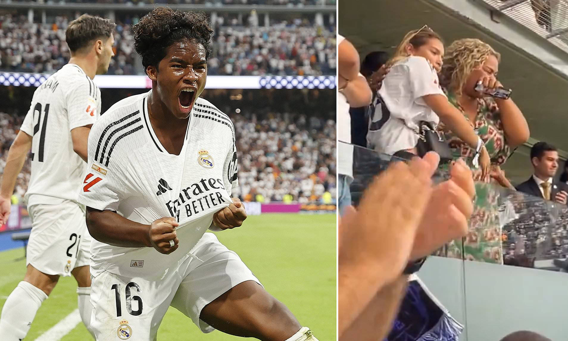 Heartwarming moment Endrick's mum breaks down in tears as the 18-year ... Heartwarming moment Endrick's mum breaks down in tears as the 18-year ...