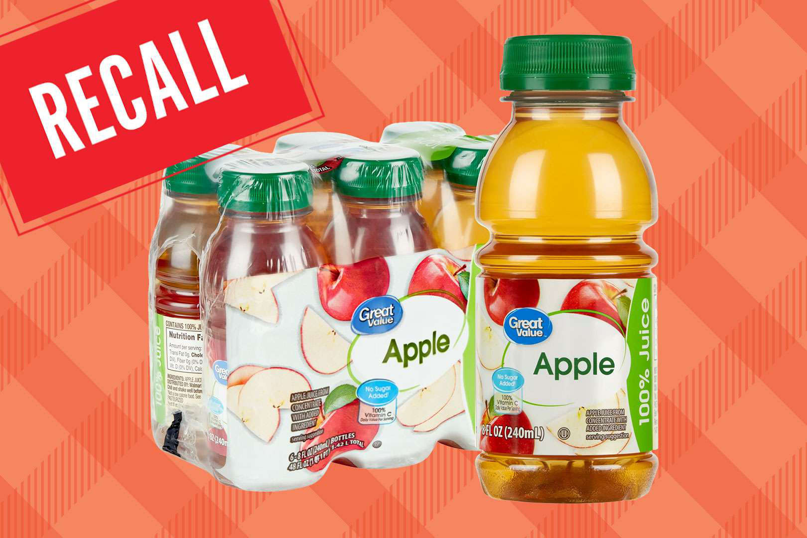 Walmart Apple Juice Recalled Over High Arsenic Levels Walmart Apple Juice Recalled Over High Arsenic Levels