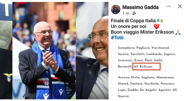Eriksson, morto l'ex allenatore a 76 anni. In Italia allenò Lazio, Roma ... Eriksson, morto l'ex allenatore a 76 anni. In Italia allenò Lazio, Roma ...