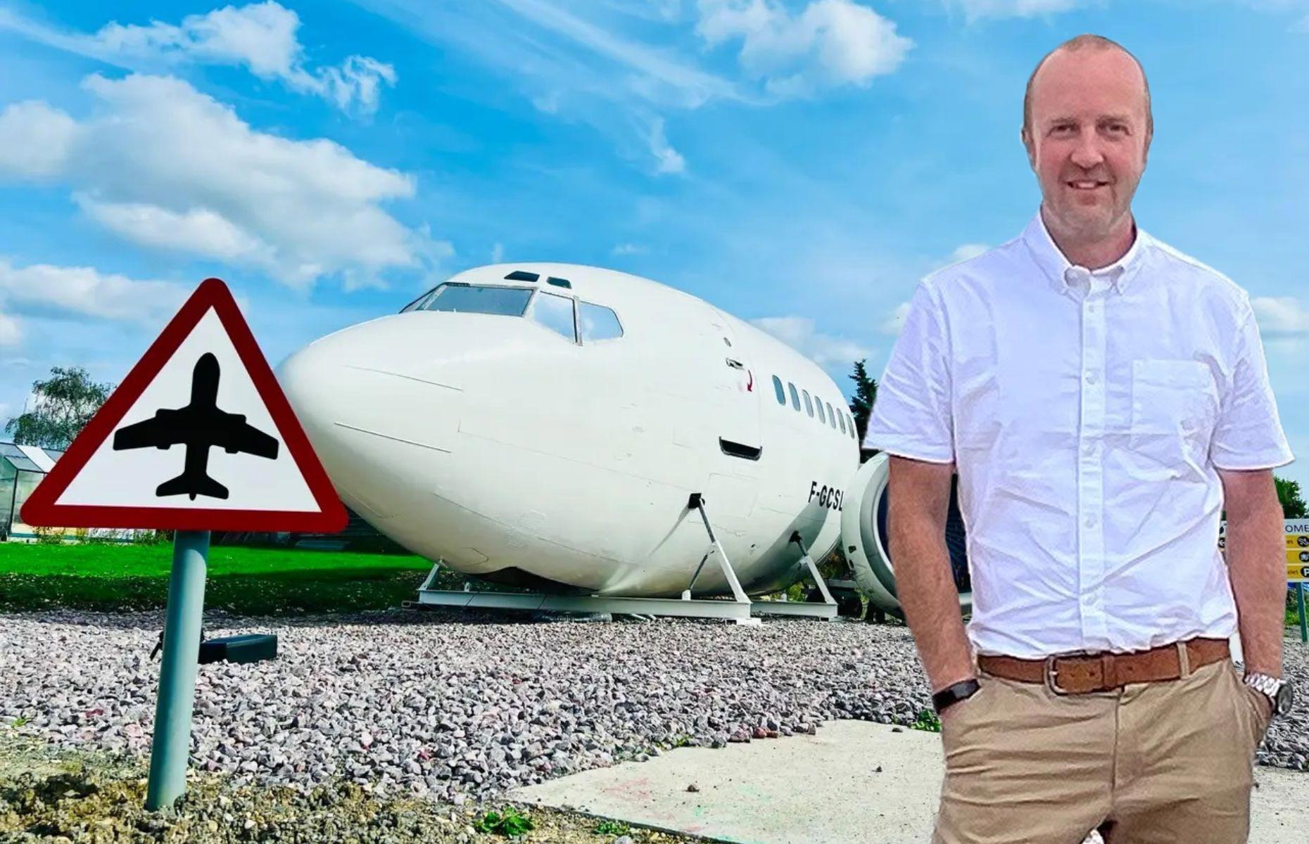 Meet the man who turned a jet plane into an Airbnb