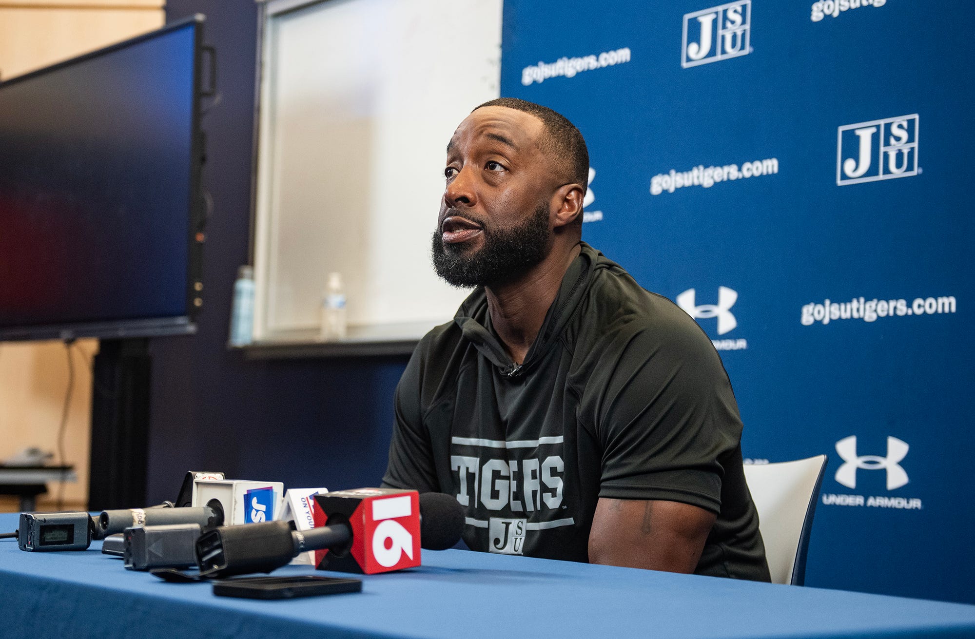 What has impressed coach T.C. Taylor with Jackson State football wide ...