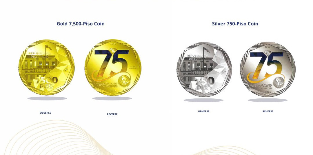 BSP presents Marcos with P7,500, P750 commemorative coins BSP presents Marcos with P7,500, P750 commemorative coins