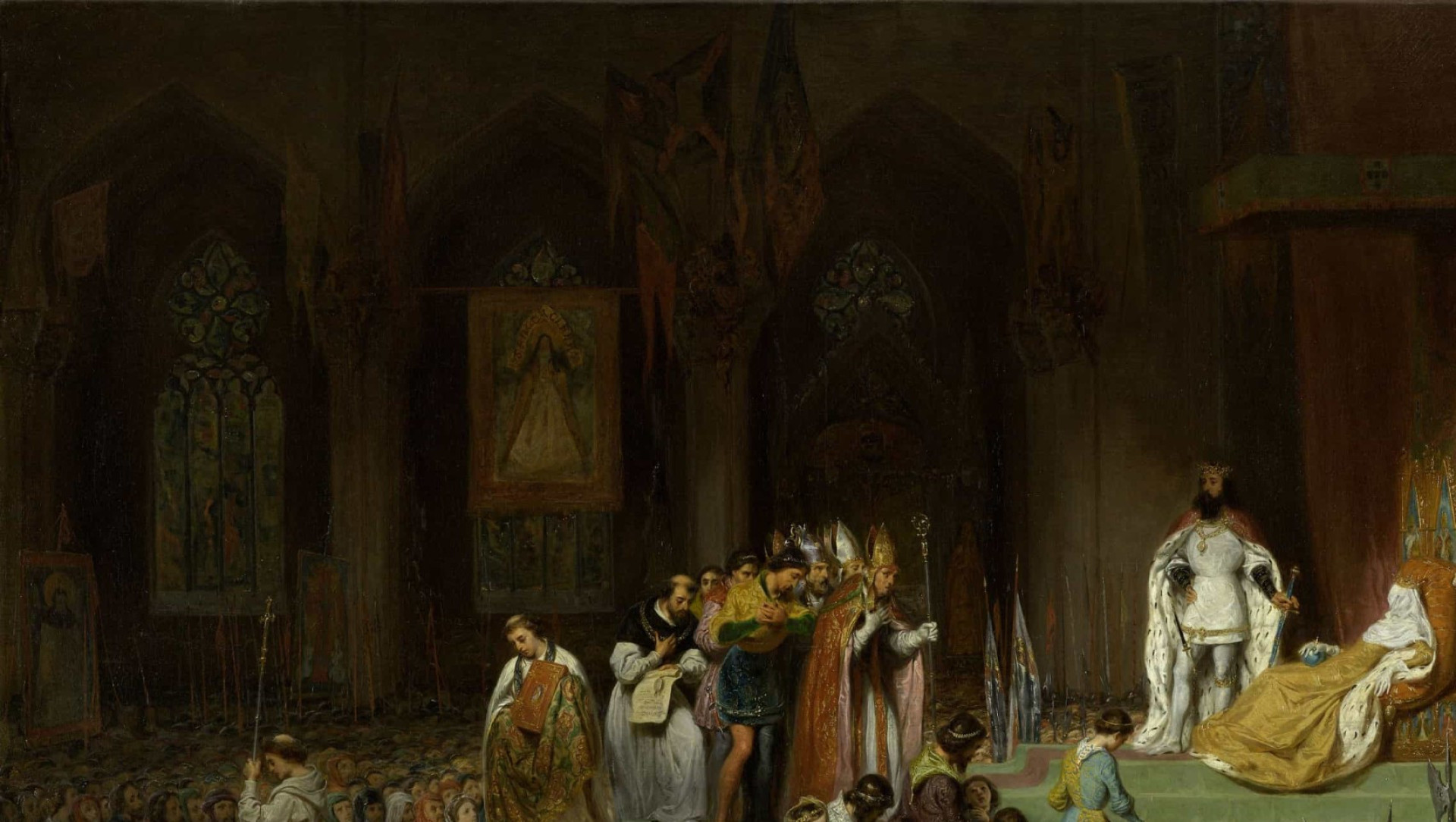 The tragic love story of a posthumous queen