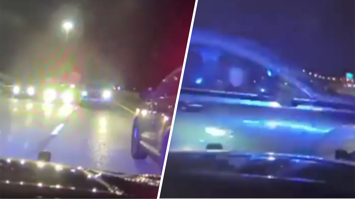 Dashcam video shows FHP trooper intercept wrong-way DUI driver on ... Dashcam video shows FHP trooper intercept wrong-way DUI driver on ...