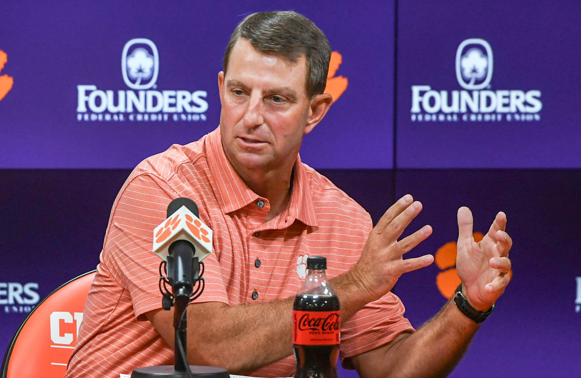 Clemson football coach Dabo Swinney explains why his weekly radio show ... Clemson football coach Dabo Swinney explains why his weekly radio show ...