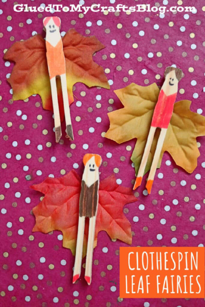 Creative Crafts With Fall Leaves For Kids