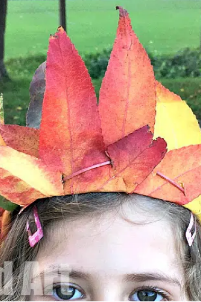Creative Crafts With Fall Leaves For Kids