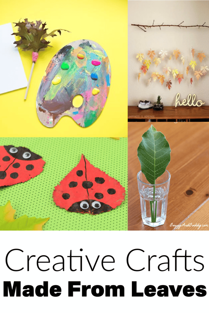 Creative Crafts With Fall Leaves For Kids