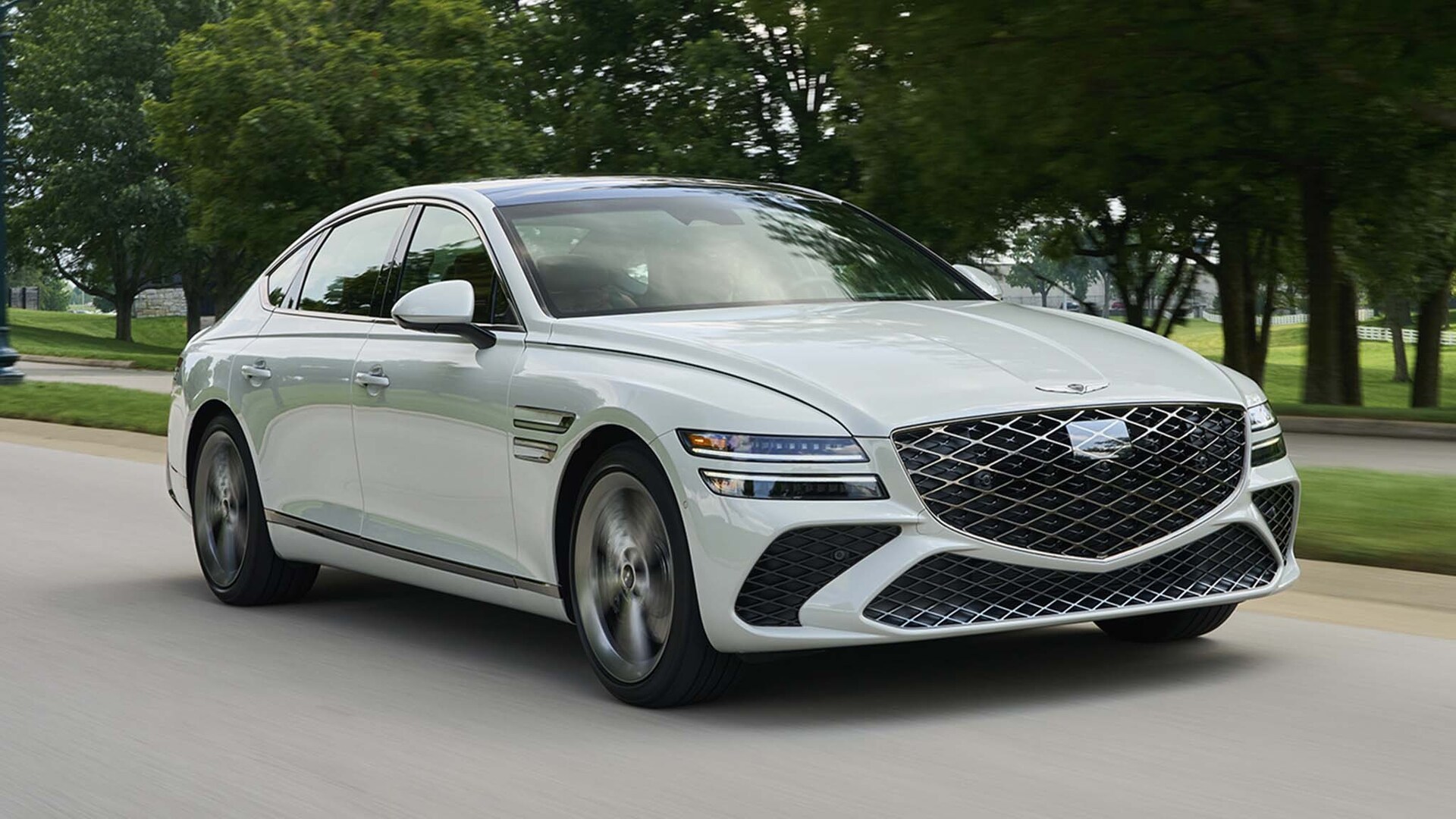Driving the 2025 Genesis G80 That Gets More Screen Time