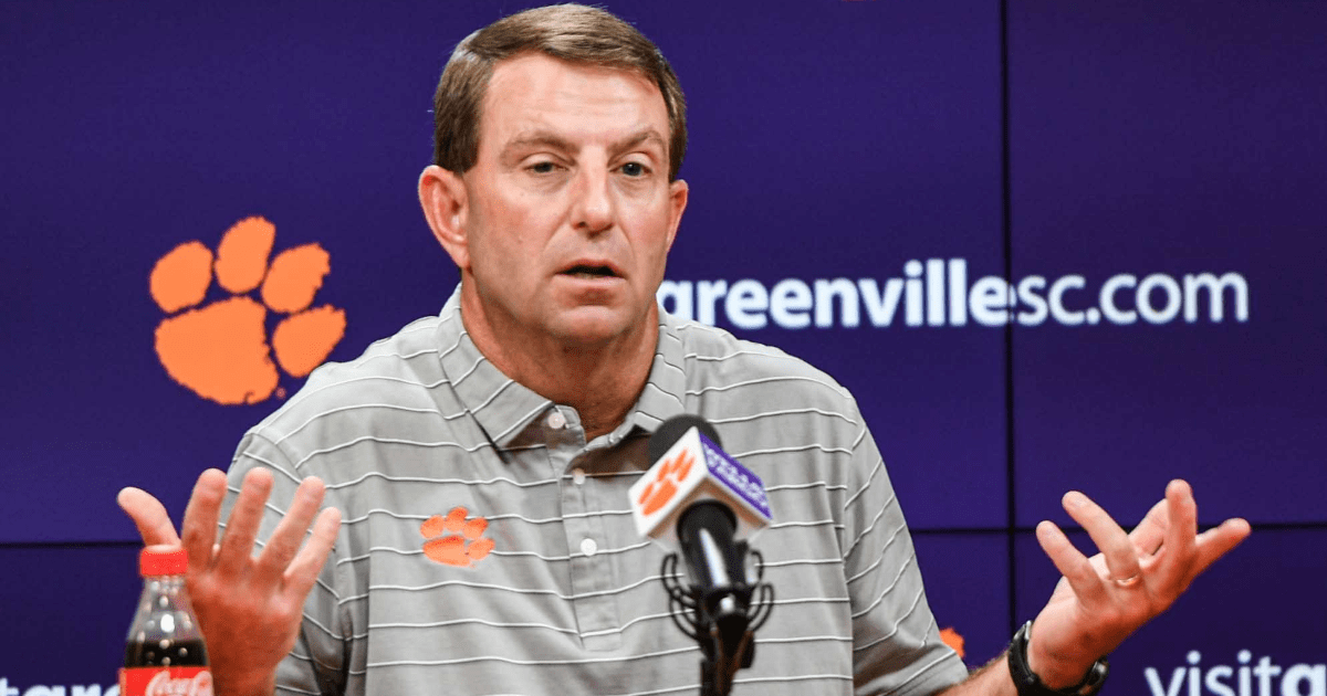 Dabo Swinney explains decision to no longer field fan calls during ... Dabo Swinney explains decision to no longer field fan calls during ...