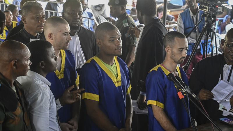 Coup d'État en RDC : 3 Américains risquent la peine de mort Coup d'État en RDC : 3 Américains risquent la peine de mort