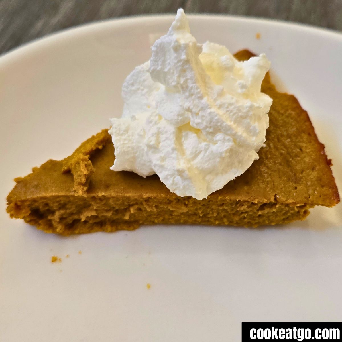 Crustless Pumpkin Pie Recipe