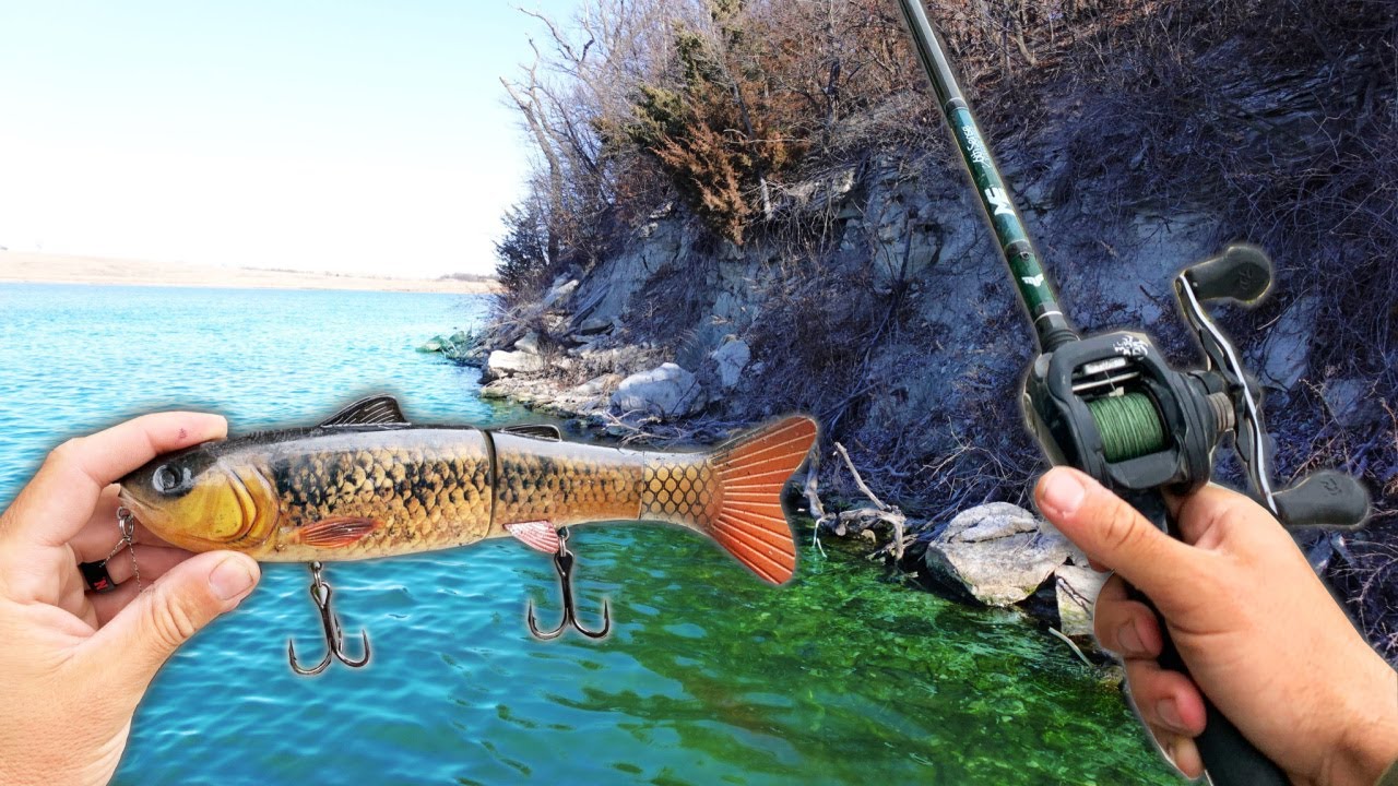 Cold water fishing all day finally pays off big bite